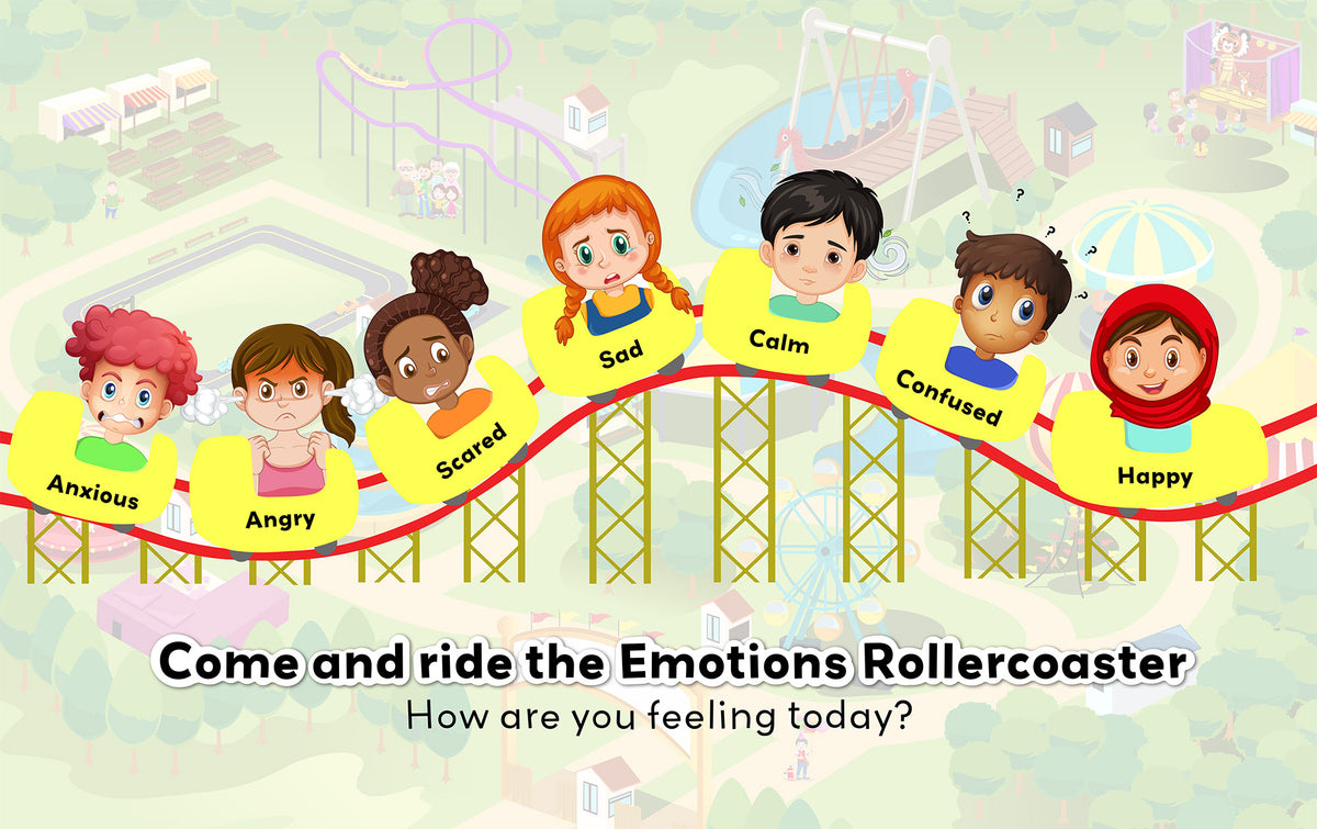 Emotions Rollercoaster Banner- Vinyl – Tiger Moon