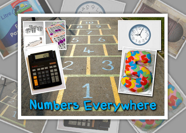 Numbers Everywhere Classroom Display Pack – Tiger Moon