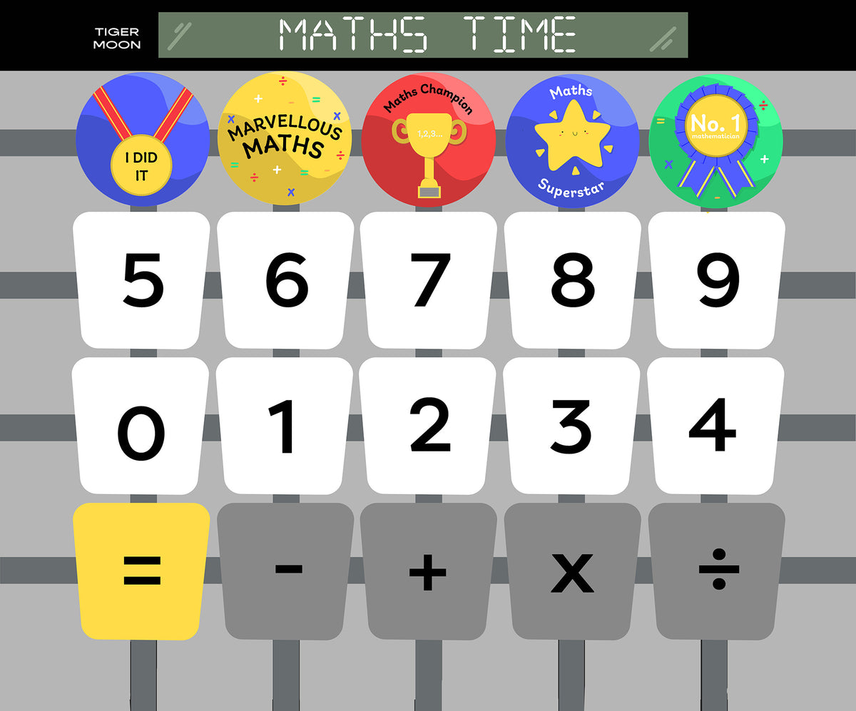 It's Maths Time - Vinyl floor mat & Botley Coding Robot – Tiger Moon