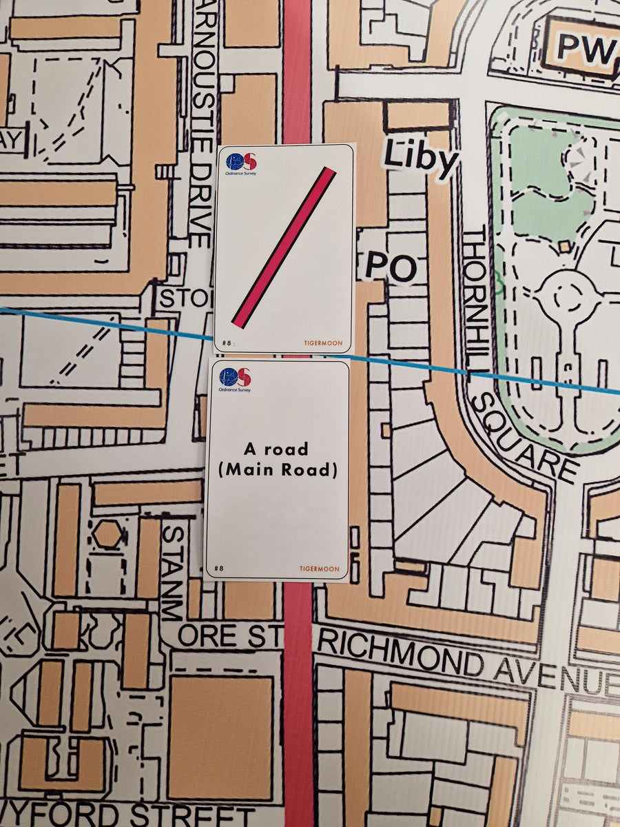 Ordnance Survey Symbols Flash Cards - 1:25k scale - Pack of 180 – Tiger ...