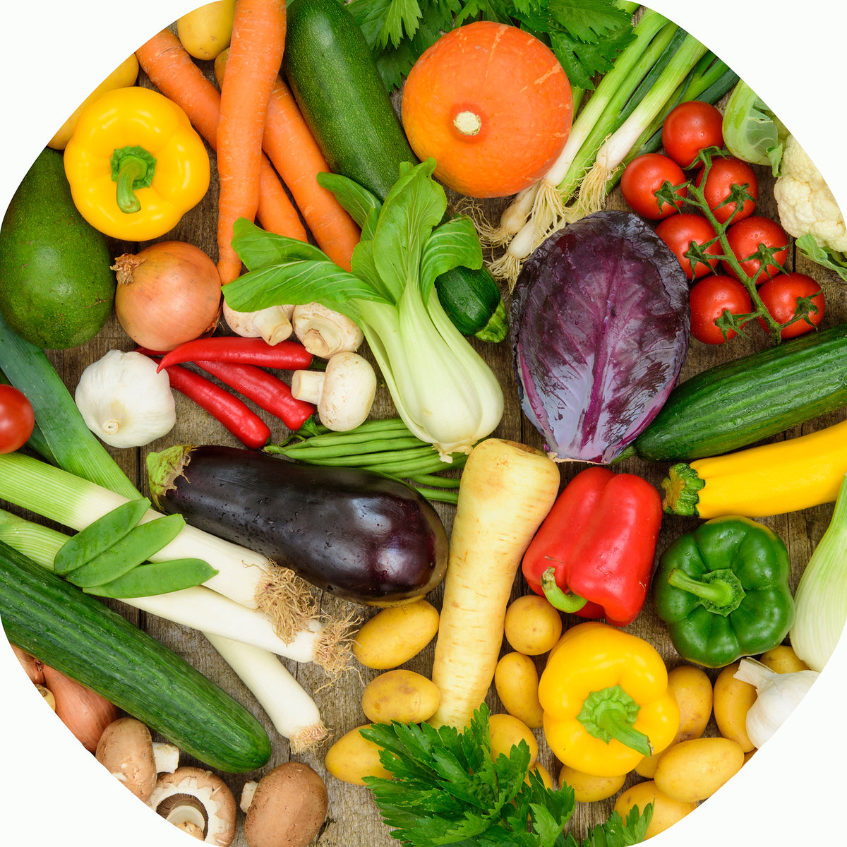 Vegetable Tuff Tray Mat Insert – Tiger Moon