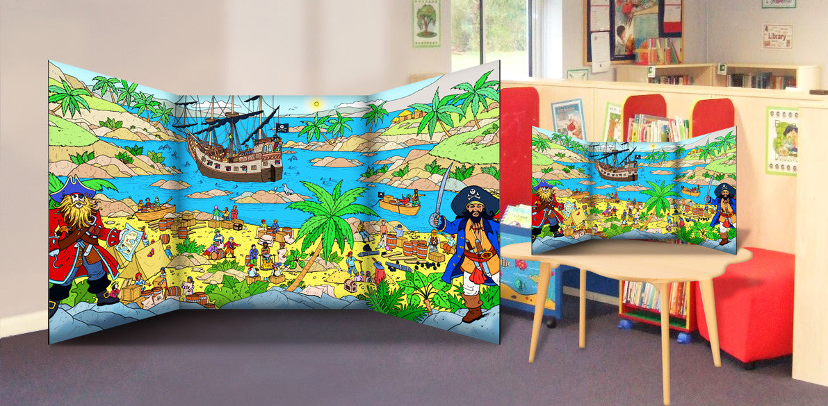 Pirate Free Standing Role Play Scene Setter – Tiger Moon