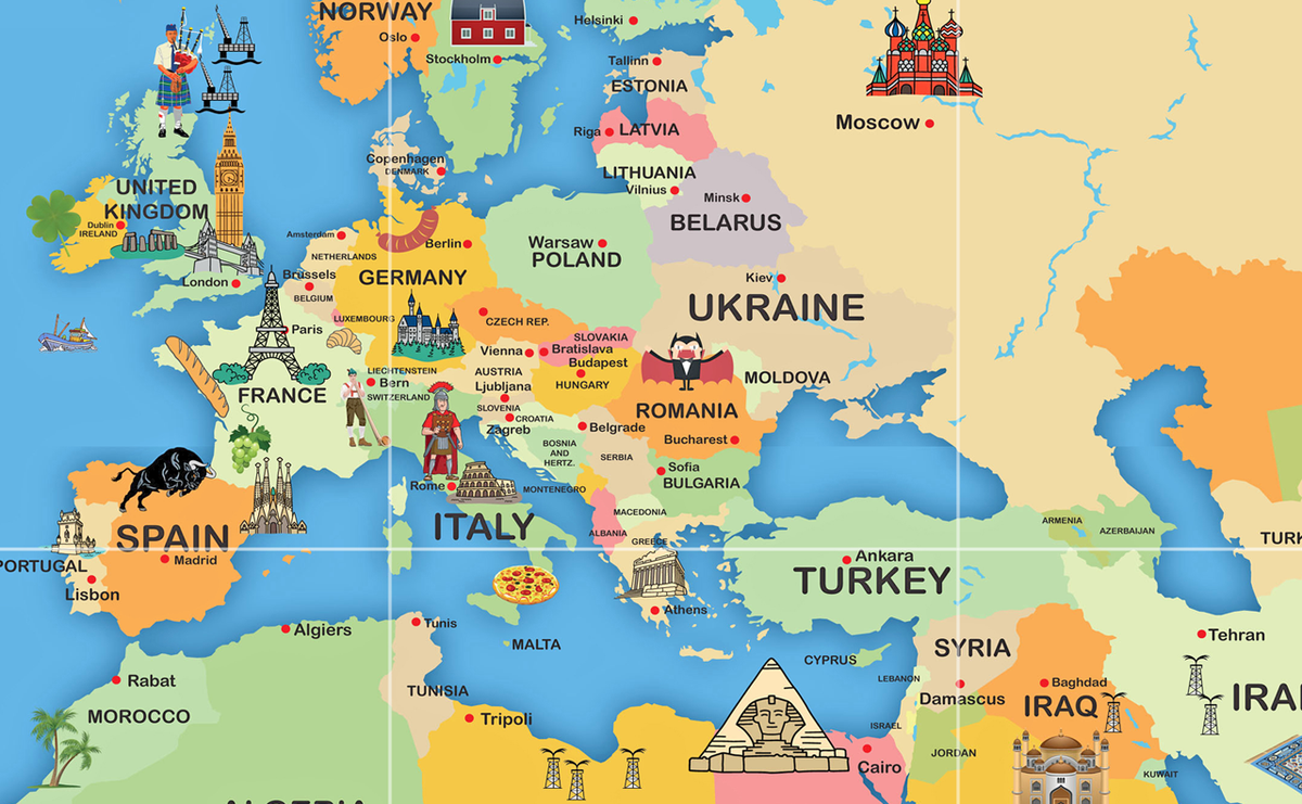 Our Amazing World Map Bee-Bot Mat – Tiger Moon