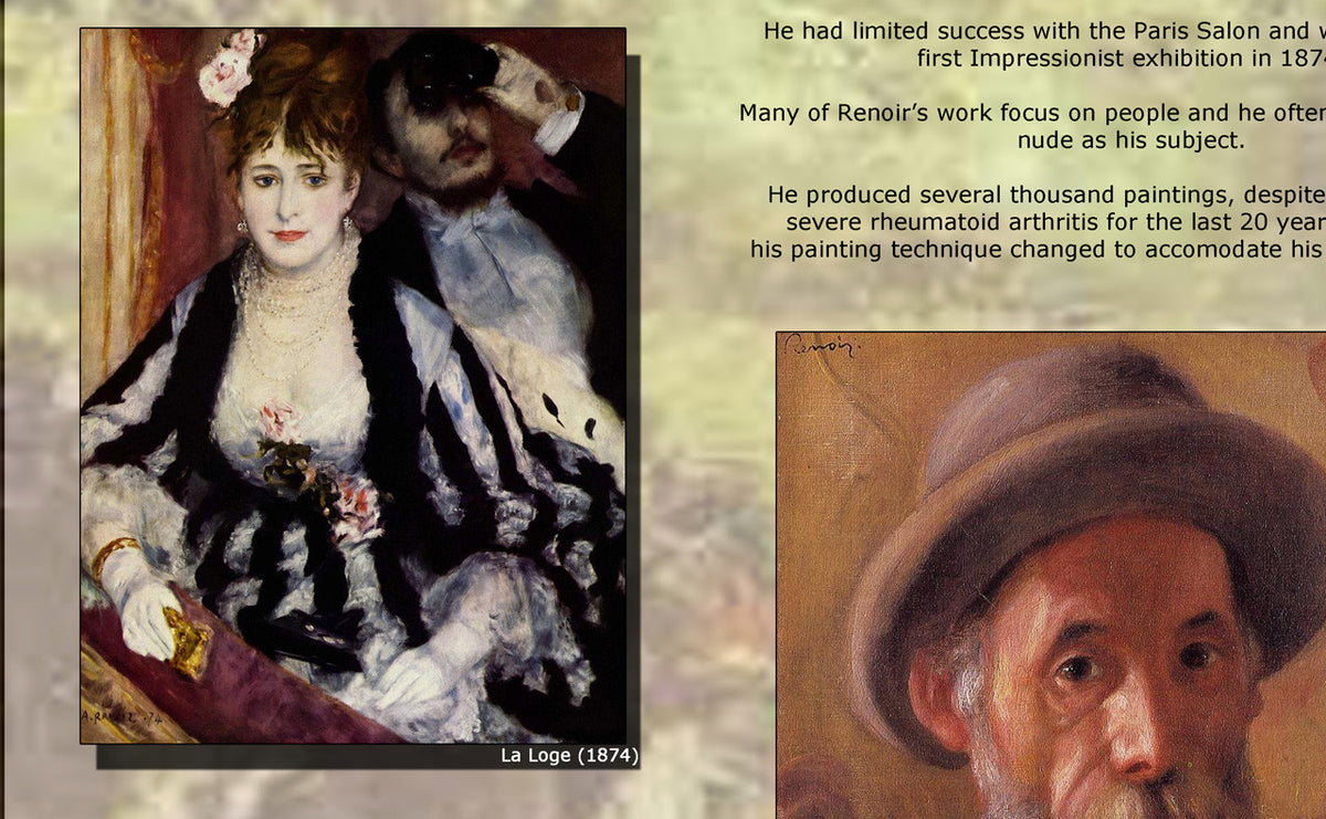 Pierre-Auguste Renoir Impressionists Poster – Tiger Moon