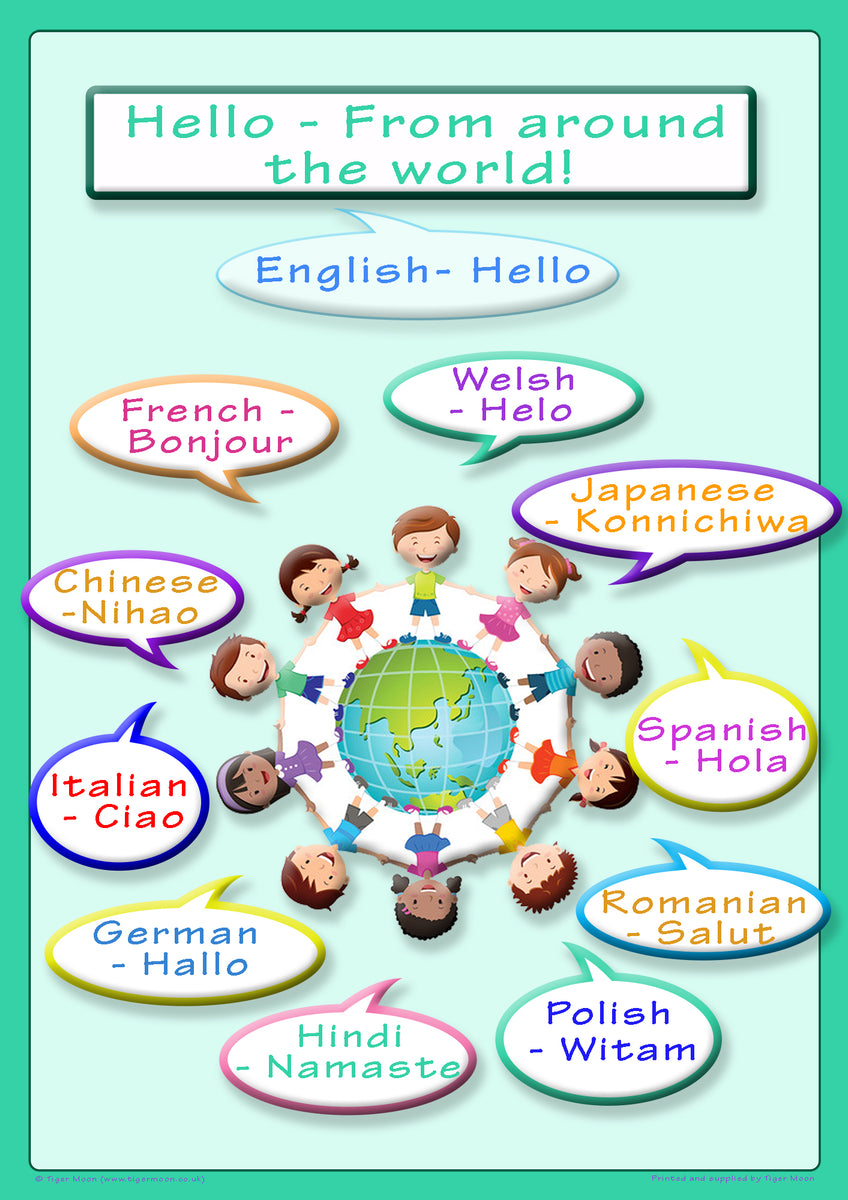 Hello - From around the world – Tiger Moon