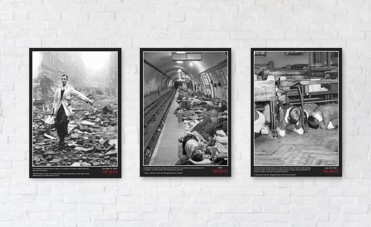 The Blitz A3 Poster Set – WWII History Classroom Display (Set of 11 ...