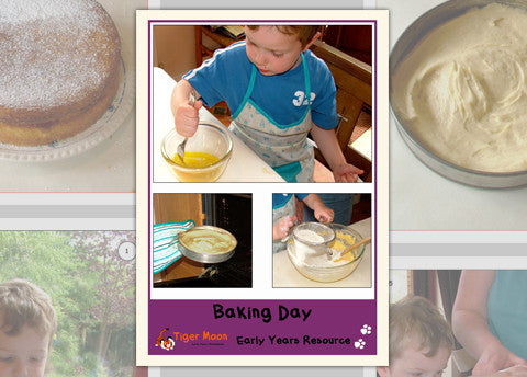 Early Years: Baking Day Photo Pack – Tiger Moon