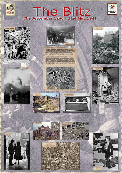 WWII - The Blitz Poster – Tiger Moon