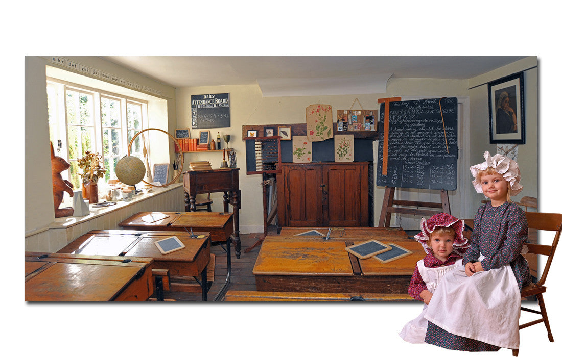 Victorian Classroom Backdrop – Tiger Moon