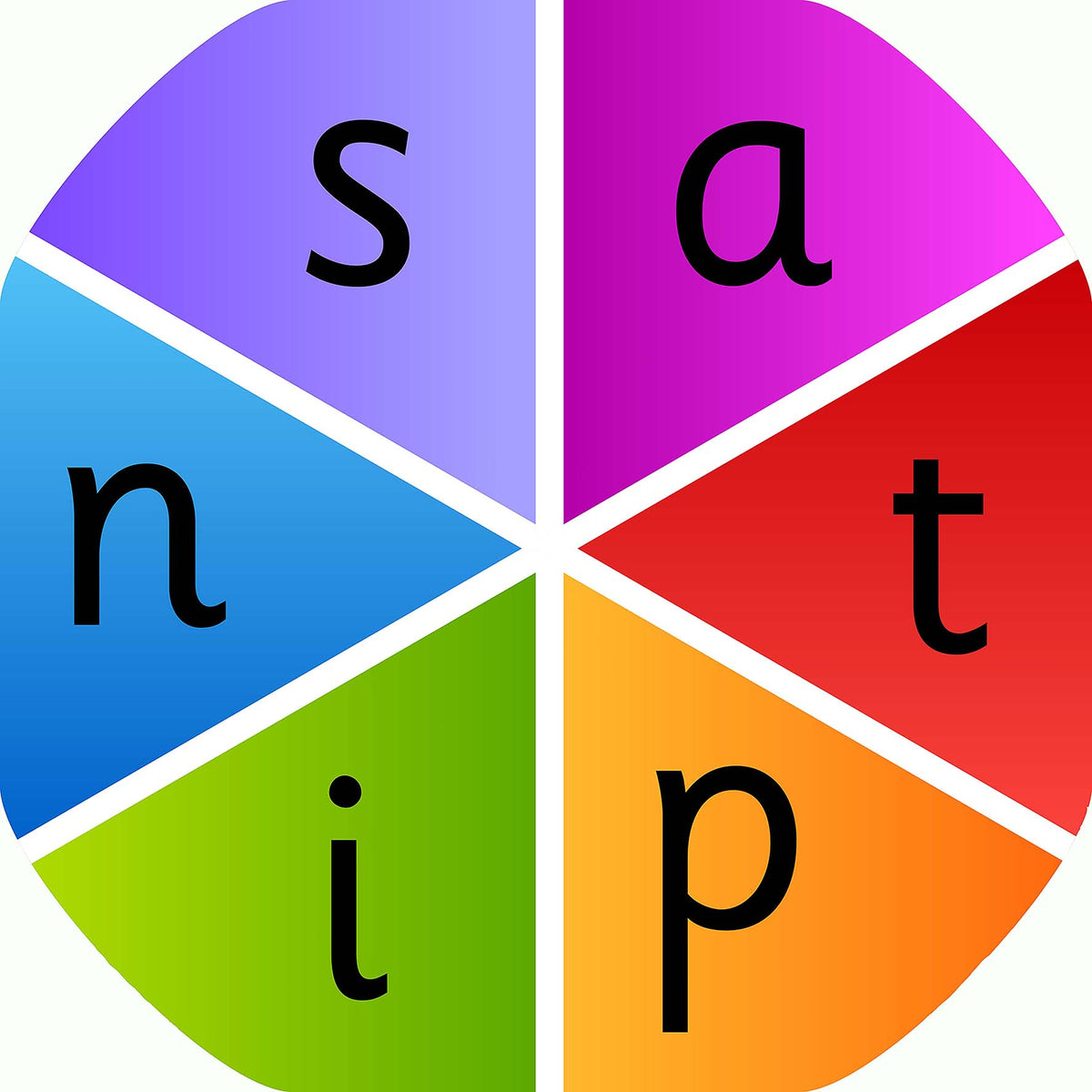 Satpin Phonics and Flash Cards Tuff tray insert Foundation stages - Bl ...