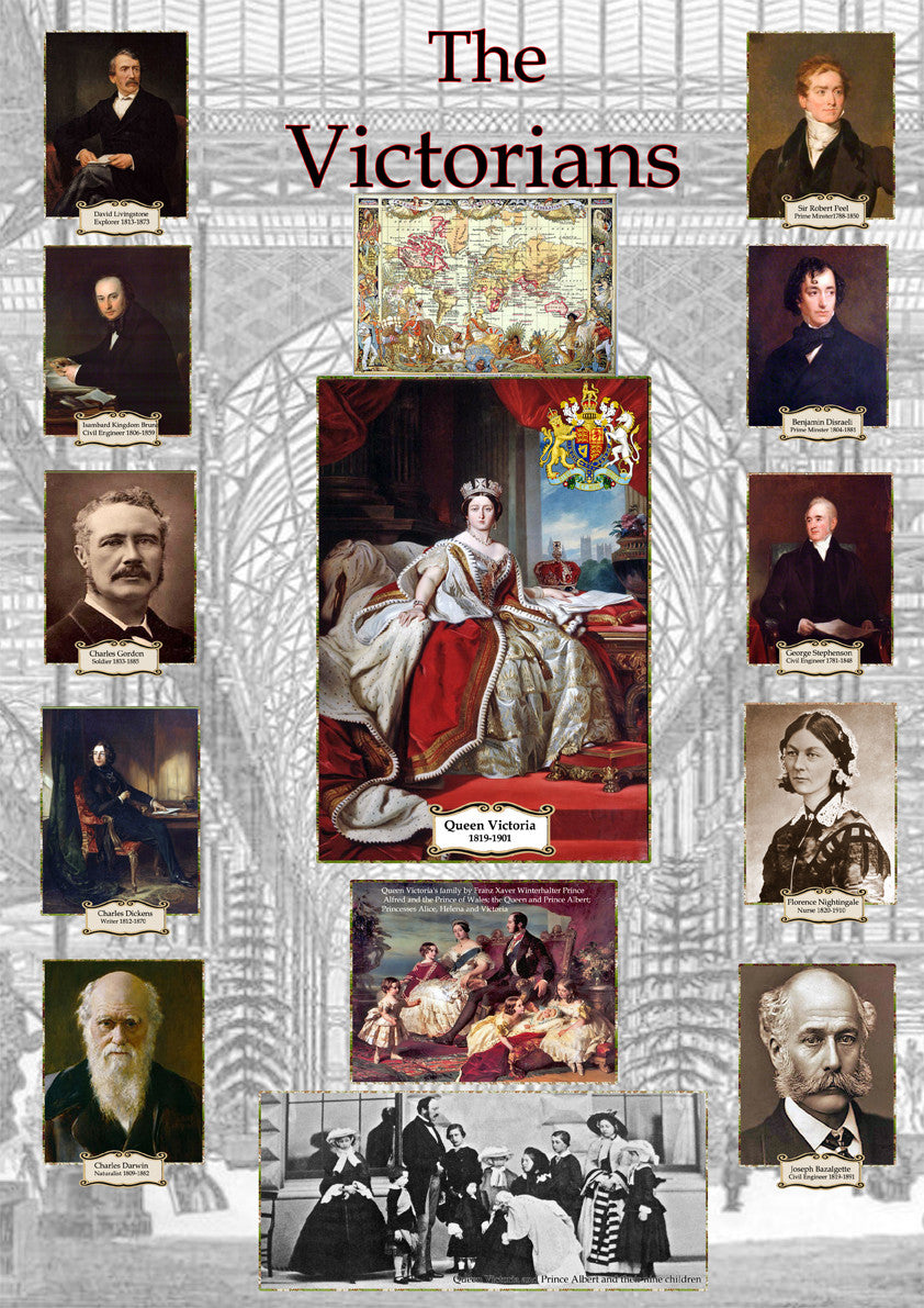 Victorian Poster Year That Shaped The Victorian Age Lives, Loves And