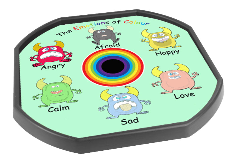 Colors of Emotion Vinyl Mini Tuff Tray Insert Mat – Tiger Moon